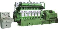 China CE/ISO9001 Certified 1MW 2MW 3MW Heavy Oil Tire Oil Gas Generator for Power Station and Ship for sale