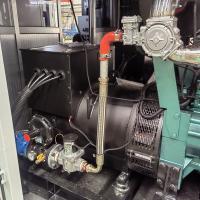 China 1MW 2MW Natural Gas Generator Single Phase 3 Phase Biogas Good Genset IP23 Protection Class for sale