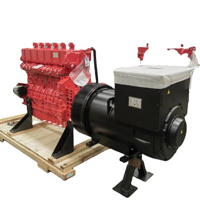 China 300Kw Silent Engine Genset with Gas Fuel Type and 100% Pure Copper Brushless Alternator for sale