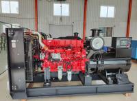 China Soundproof Canopy 350KW Natural Gas Generator Set for Russian Market Rated Current 630A for sale