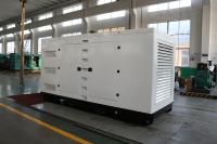 China Soundproof Canopy 350KW Natural Gas Generator Set for Russian Market Rated Current 630A for sale