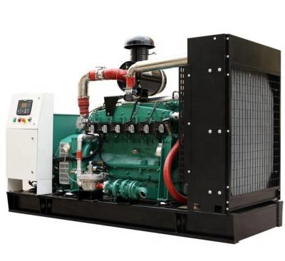 China Clean Energy CHP Mini Biogas Power Plant Generator Set Sale with 180A Rated Current for sale