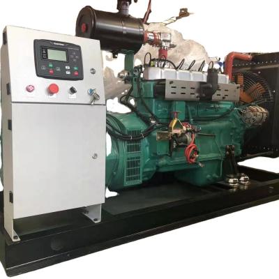 China Electrical Start 60kw Water Cooled Natural Gas Generator Set 75kva by CNG PLG and Biogas for sale
