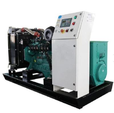 China Gas Turbine Gas Generator Good 100kw 125KVA with Leroy Somer Stamford Alternator for sale