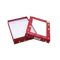 China Transparent PVC Window Cosmetic Box For Lashes Lipsticks Brows Packing for sale