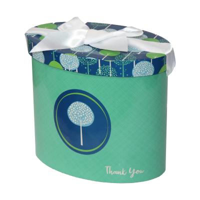 China Cardboard Matching Ellipse ​Gift Packing Box For Thanksgiving Day for sale