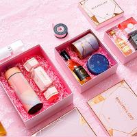 China Delicated Art Paper Rigid Gift Box With Lid For Handmade Soap Cosmetic for sale