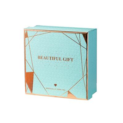 China Hot Stamping Lift-Off Lid Rigid Paper Box For Gift Set Packing for sale
