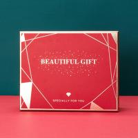 China Handcrafted Hard Cardboard Bridesmaid Gift Boxes Packaging With Lids for sale