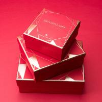 China Handcrafted Hard Cardboard Bridesmaid Gift Boxes Packaging With Lids for sale