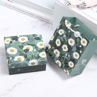 China Decorative Custom Rigid Lid And Base Cardboard Gift Boxes For Snack Package for sale