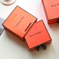 China Pre Wrapped Cardboard Flip Top Gift Boxes With Magnetic Catch for sale