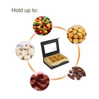 China 6 Lattices Custom Printed Small Cardboard Presentation Gift Boxes For Chocolates for sale