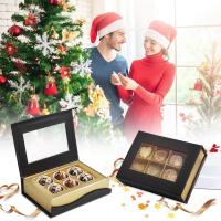 China 6 Lattices Custom Printed Small Cardboard Presentation Gift Boxes For Chocolates for sale