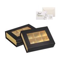 China 6 Lattices Custom Printed Small Cardboard Presentation Gift Boxes For Chocolates for sale