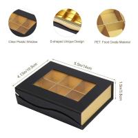China 6 Lattices Custom Printed Small Cardboard Presentation Gift Boxes For Chocolates for sale