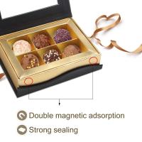 China 6 Lattices Custom Printed Small Cardboard Presentation Gift Boxes For Chocolates for sale