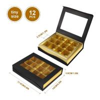 China Rectangle Cardboard Chocolate Presentation Gift Boxes Fancy Customized for sale