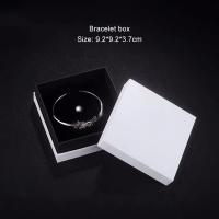 China Shoulder Style Black Cardboard Jewelry Packaging Box Velvet Lined Custom for sale
