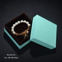 China Custom Packaging Cardboard Jewelry Boxes For Necklaces Shoulder Type With Velvet Lining for sale