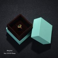 China Custom Packaging Cardboard Jewelry Boxes For Necklaces Shoulder Type With Velvet Lining for sale