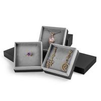 China Custom Cardboard Jewelry Gift Boxes Earring Necklace Ring Packaging for sale