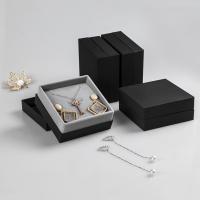 China Custom Cardboard Jewelry Gift Boxes Earring Necklace Ring Packaging for sale
