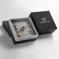 China Custom Cardboard Jewelry Gift Boxes Earring Necklace Ring Packaging for sale