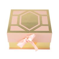 China ISO9001 Garment Use CMYK 4C Printing Flip Top Boxes With Magnetic Closure for sale