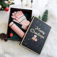 China Set Of Four Different Size Cardboard Christmas Gift Box For Scarf Gloves for sale