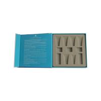 China ISO9001 Multipurpose Use Boxes Shaped Like Books , Blue Magnetic Gift Box for sale