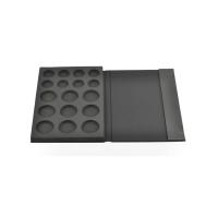 China Adjustable Angle Empty Eyeshadow Palette Black Foldable OEM Service for sale