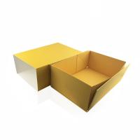 China Yellow 31*20*7cm Cosmetic Gift Boxes Customized Logo For Face Cream for sale