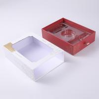China Skin Care Drawer Type Cosmetic Gift Boxes PMS Color With Satin Puller for sale