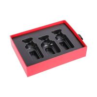 China 20*15*5cm Matt Lamination Slide Out Gift Box , Essential Oil Paper Box Red for sale