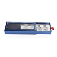China Bespoke Logo PMS Color Perfume Gift Boxes Slide Out With PET Insert for sale