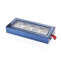 China Bespoke Logo PMS Color Perfume Gift Boxes Slide Out With PET Insert for sale