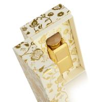 China Floral Pattern multipurpose Perfume Set Box , Hinged Paper Box Luxury Gold Embossed for sale