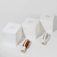 China Magnetic Cubic Perfume Gift Boxes , Double Door Gift Box Customized  Size for sale