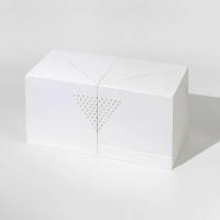 China Magnetic Cubic Perfume Gift Boxes , Double Door Gift Box Customized  Size for sale