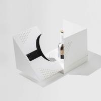 China Magnetic Cubic Perfume Gift Boxes , Double Door Gift Box Customized  Size for sale