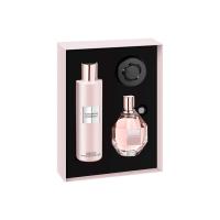 China ISO9001 Approval Perfume Gift Boxes Three Pieces For Body Lotion for sale