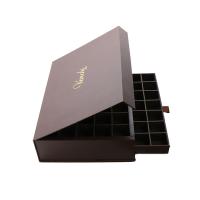 China OEM Service Double Layer Chocolate Gift Packaging Boxes With Drawer Base for sale