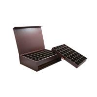 China OEM Service Double Layer Chocolate Gift Packaging Boxes With Drawer Base for sale