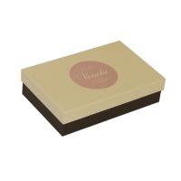 China Detachable Lid Chocolate Gift Packaging Boxes 20*13*5cm With Beige for sale