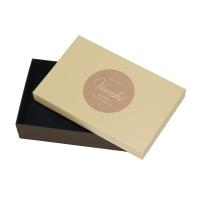 China Detachable Lid Chocolate Gift Packaging Boxes 20*13*5cm With Beige for sale