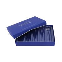 China Navy Blue Multipurpose Luxury Chocolate Boxes Packaging , Empty Truffle Boxes Customized for sale