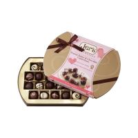 China OEM Welcome Small Empty Chocolate Boxes Elliptical Shape For Anniversary for sale