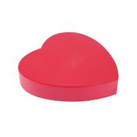 China CMYK 19*19*3.8cm Chocolate Gift Packaging Boxes , Empty Heart Shaped Chocolate Boxes for sale