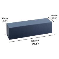 China Blue Magnetic Snapshut Champagne Bottle Box 33*9*9cm Folding Type for sale